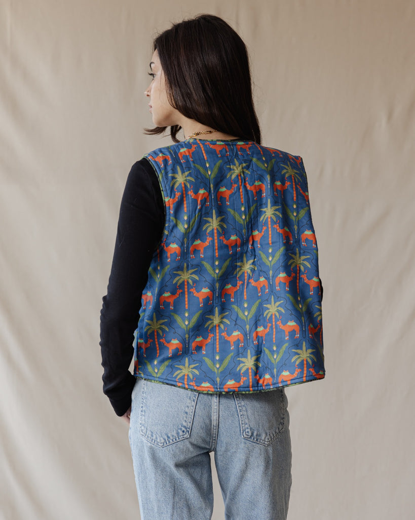 Camels Reversible Vest – Palma Maroc